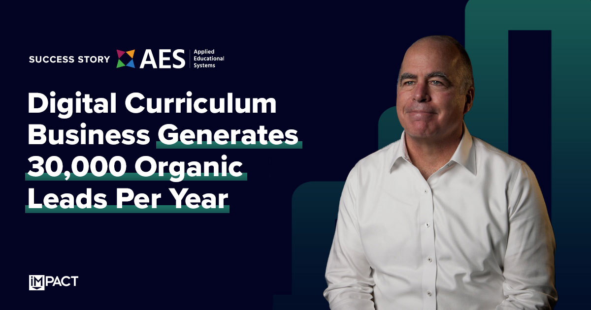 Inbound Marketing Case Study with Applied Educational Systems | IMPACT